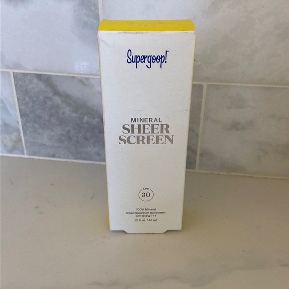 Supergoop! | Skincare | Supergoop Mineral Sheer Screen Spf 3 | Poshmark